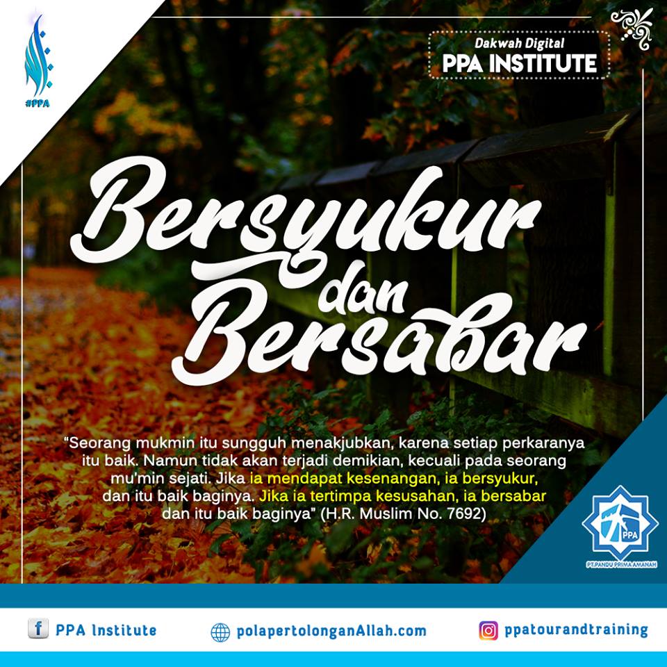 Bersyukur & Bersabar