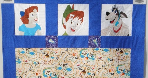 Cheryl's Teapots2Quilting: Peter Pan Baby Quilt