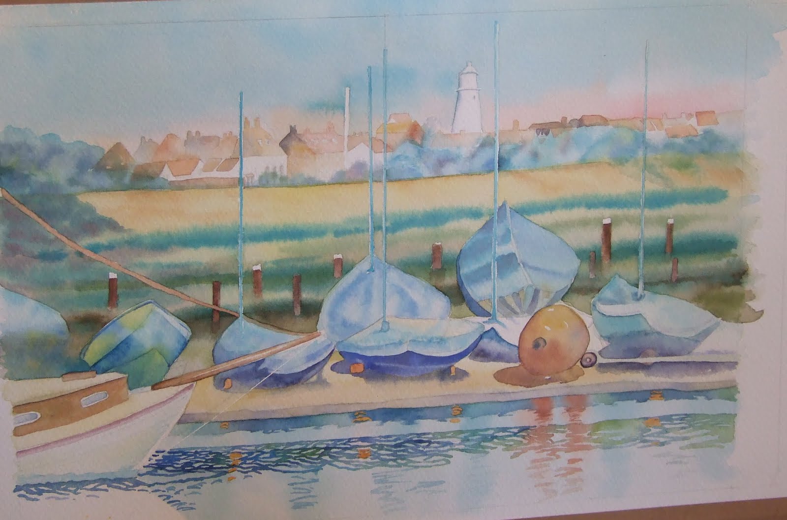 Gilly Marklew watercolour artist and tutor