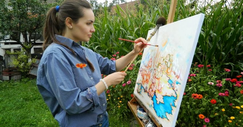 By Iza : Ea e prima artista din Romania care isi vinde creatiile intr-o ... By Iza : Ea e prima artista din Romania care isi vinde creatiile intr-o ...