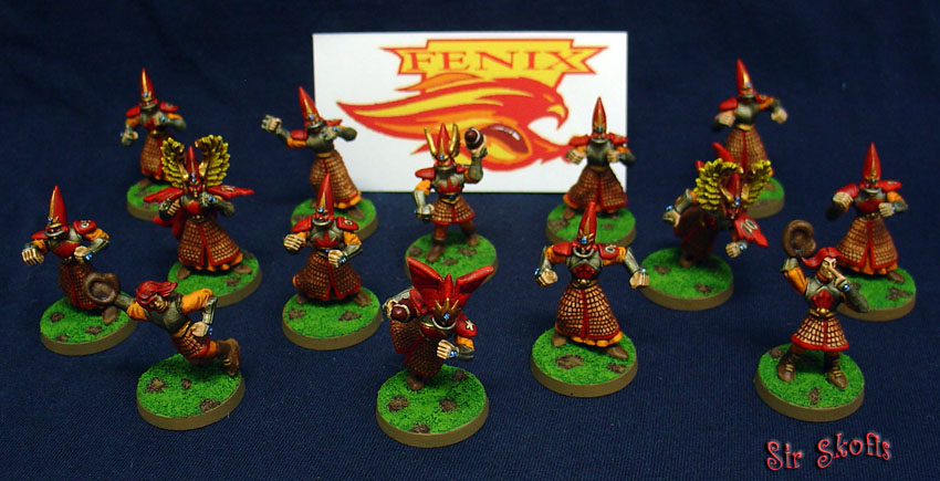 Sir Skofis's Workshop: Blood Bowl High Elf Team