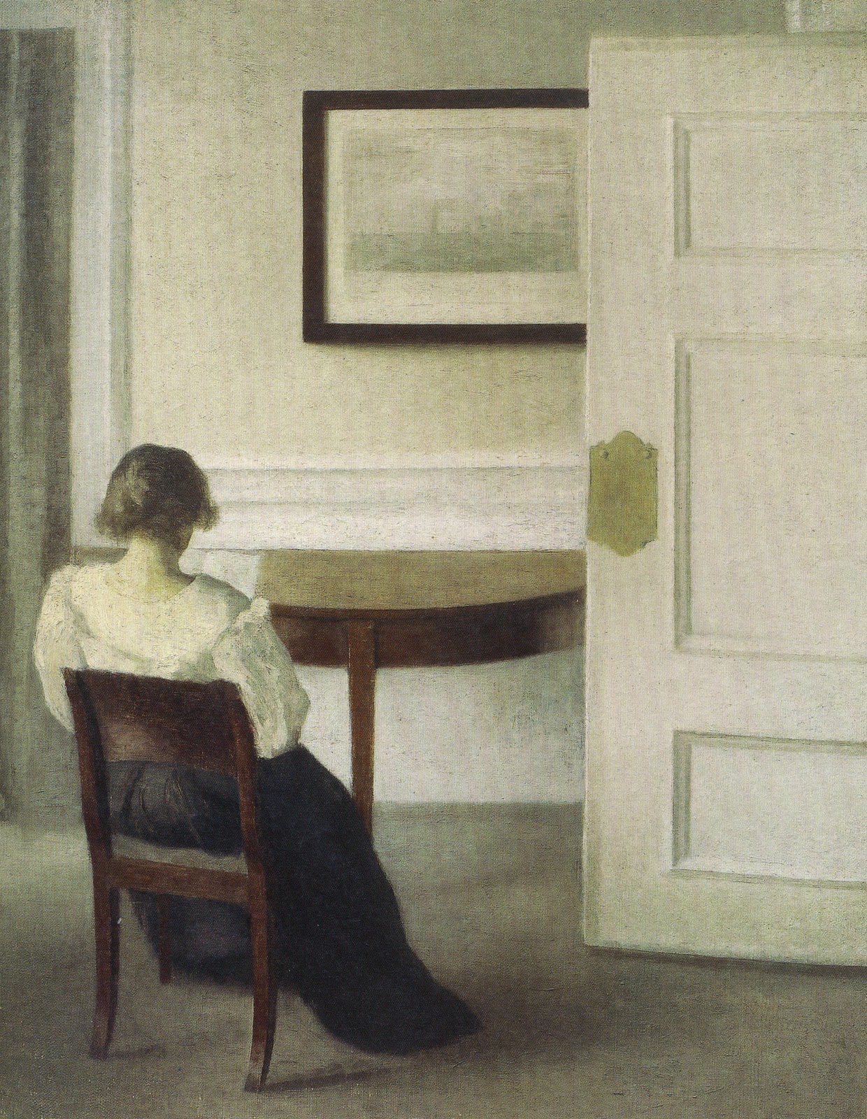 WILD THING: Vilhelm Hammershøi