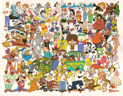 Popular Cartoon Characters