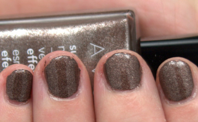 Avon Suede Nail Enamel - Touch of Taupe and Blue Royale swatches ...