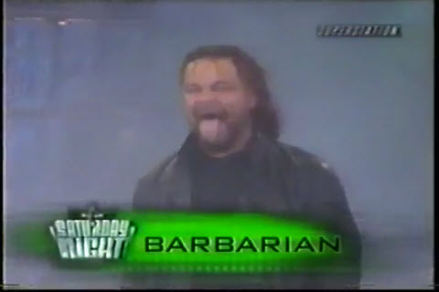 ProWresBlog: WCW Saturday Night 2/26/2000 - The Barbarian vs Villano V