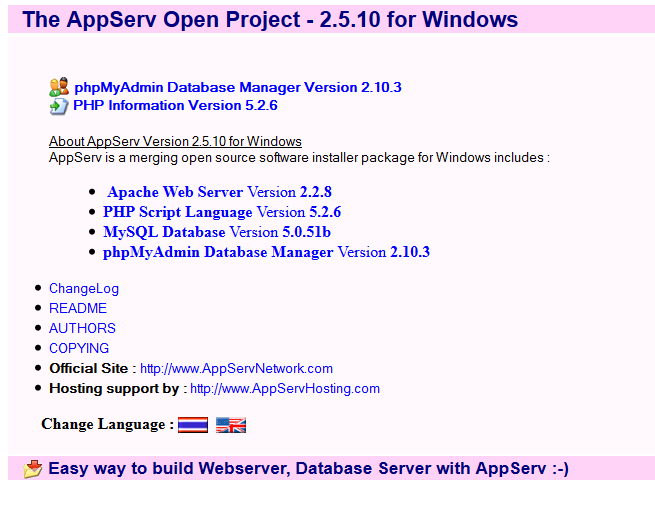 Hướng dẫn cài đặt và config Appserv 2.5.10 ~ Gom nhặt kiến thức mỗi ngày ......