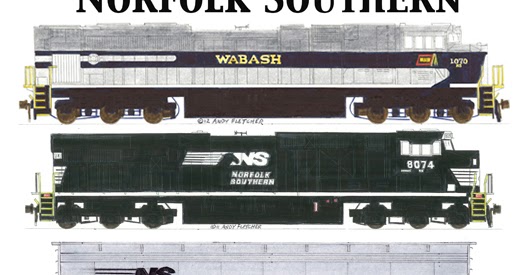 Andy Fletcher Blog-: A Norfolk Southern Grain Train Heads to ADM at ...
