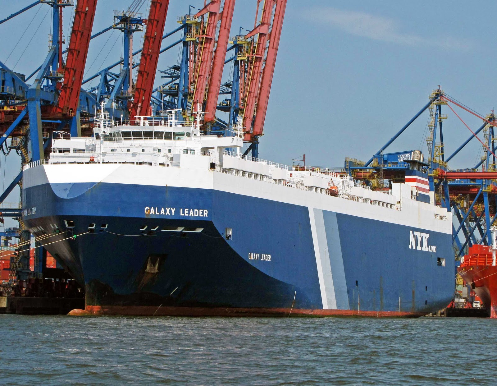 Santos Shiplovers: PCTC Galaxy Leader / C6SO2 - Operando no TEV e ...