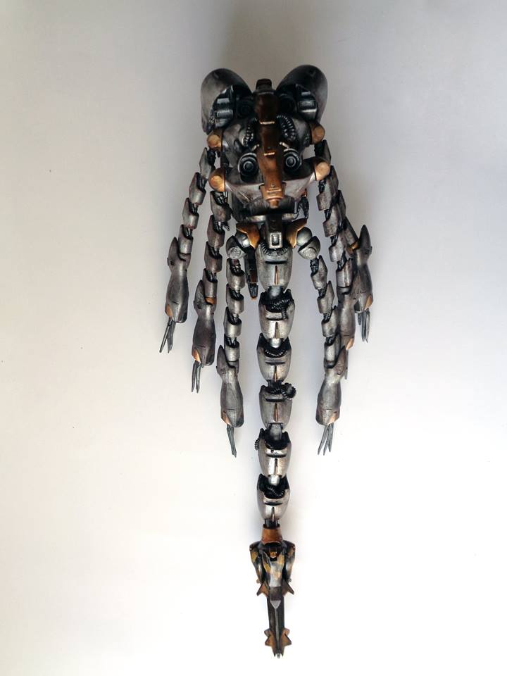 Custom Build: 1/144 Demon Engine Kit Bash