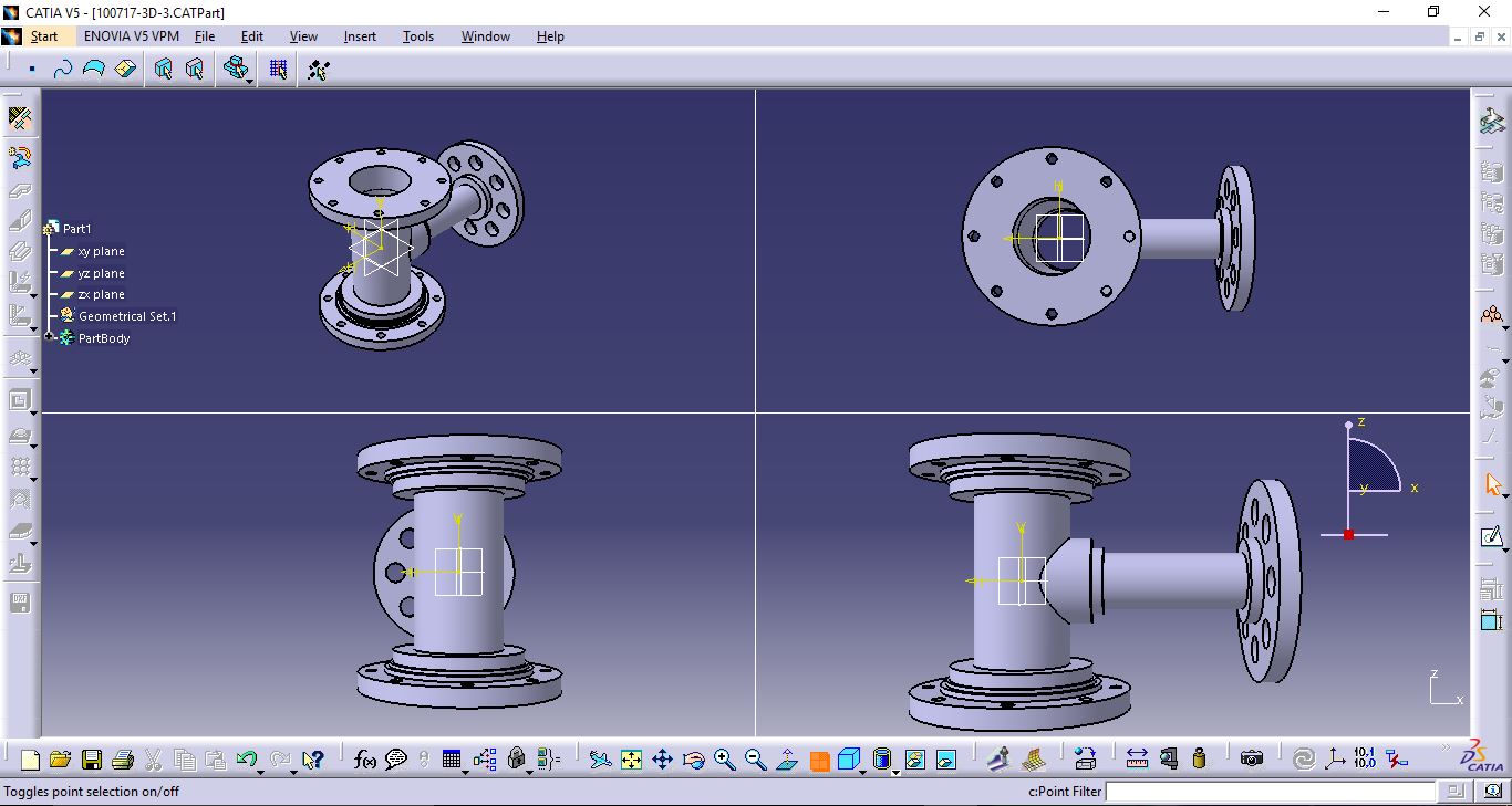 Abhay Sharma-Worksamples: CATIA - Computer Aided Three Dimensional ...