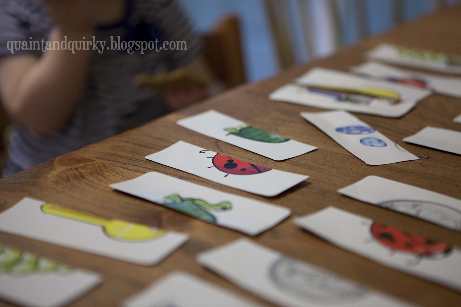 Quaint and Quirky: Simple and Inexpensive Toddler Game