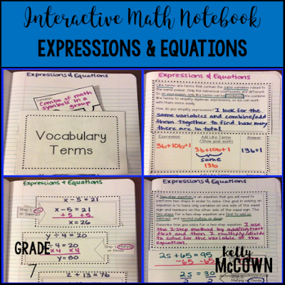 Kelly McCown: Teaching Expressions and Equations {Grade 7}