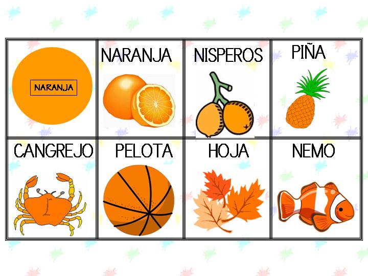 Cuenta los 100: Relación Color - Objeto