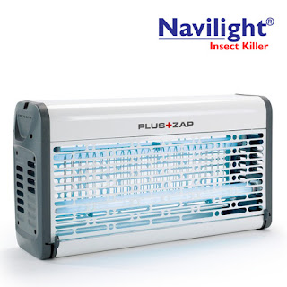 Đèn diệt côn trùng công nghiệp PlusZap PZ80S Inox