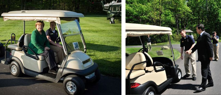About Camp David: Golf Carts