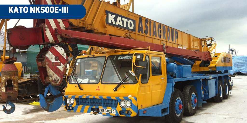 Truck Crane: Kato Nk500b-v Truck Crane Load Chart