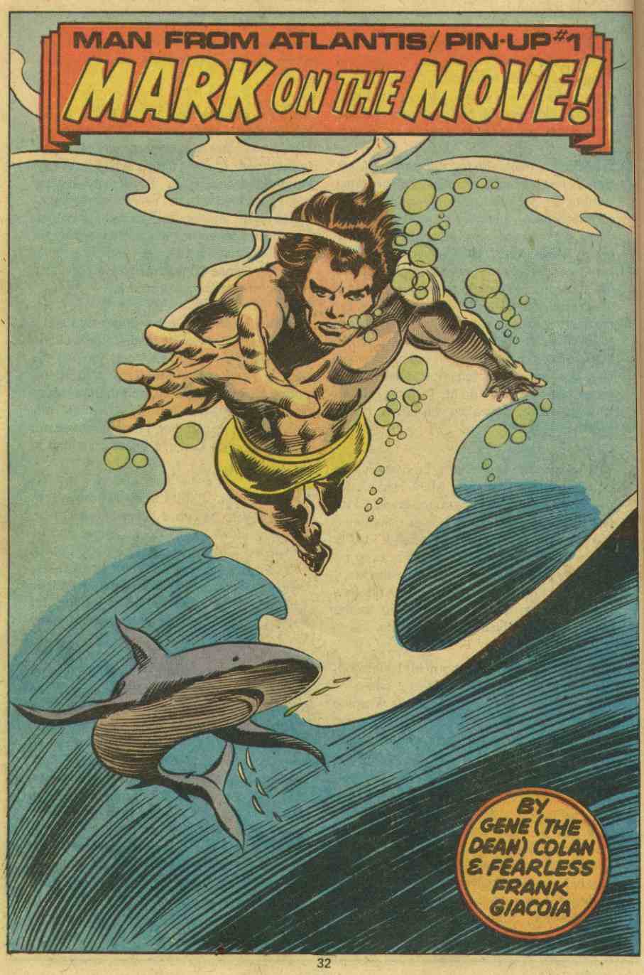 STARLOGGED - GEEK MEDIA AGAIN: 1978: MAN FROM ATLANTIS COMIC - ISSUE 1 ...