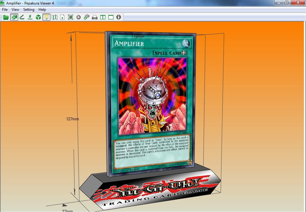 Our World: Papercraft Card Yugioh 1