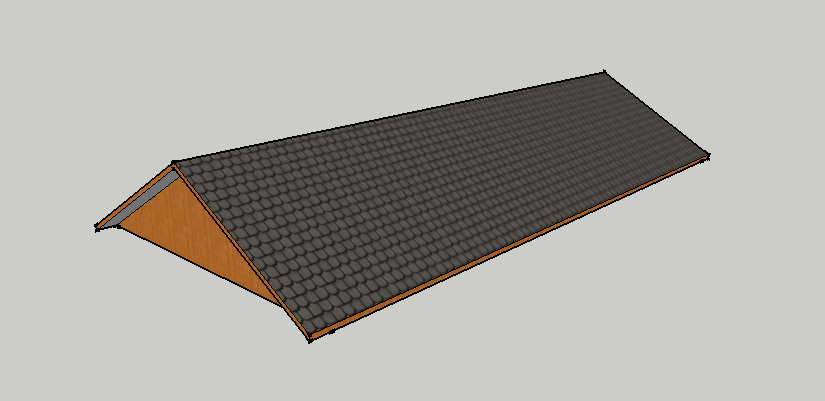 Cara Membuat Atap Rumah Secara Otomatis Pada Google SketchUp - bagus3d