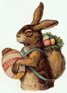 PRIMITIVE ANTIQUES 1855: The Easter Bunny