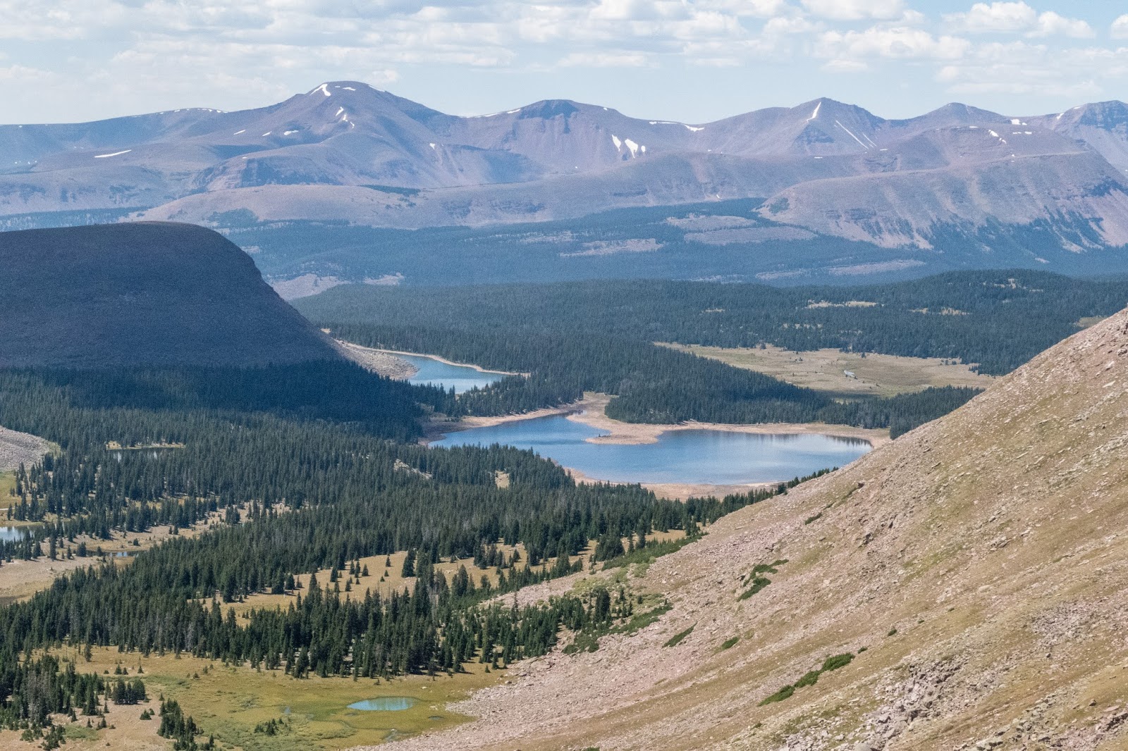 Eric's Hikes: Uinta Highline Trail Day 4 Chepeta Lake to Bowden Lake