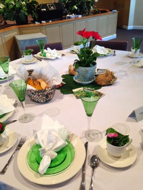 Chairs from the Curb: Table Decorating Ideas for a Women’s Luncheon