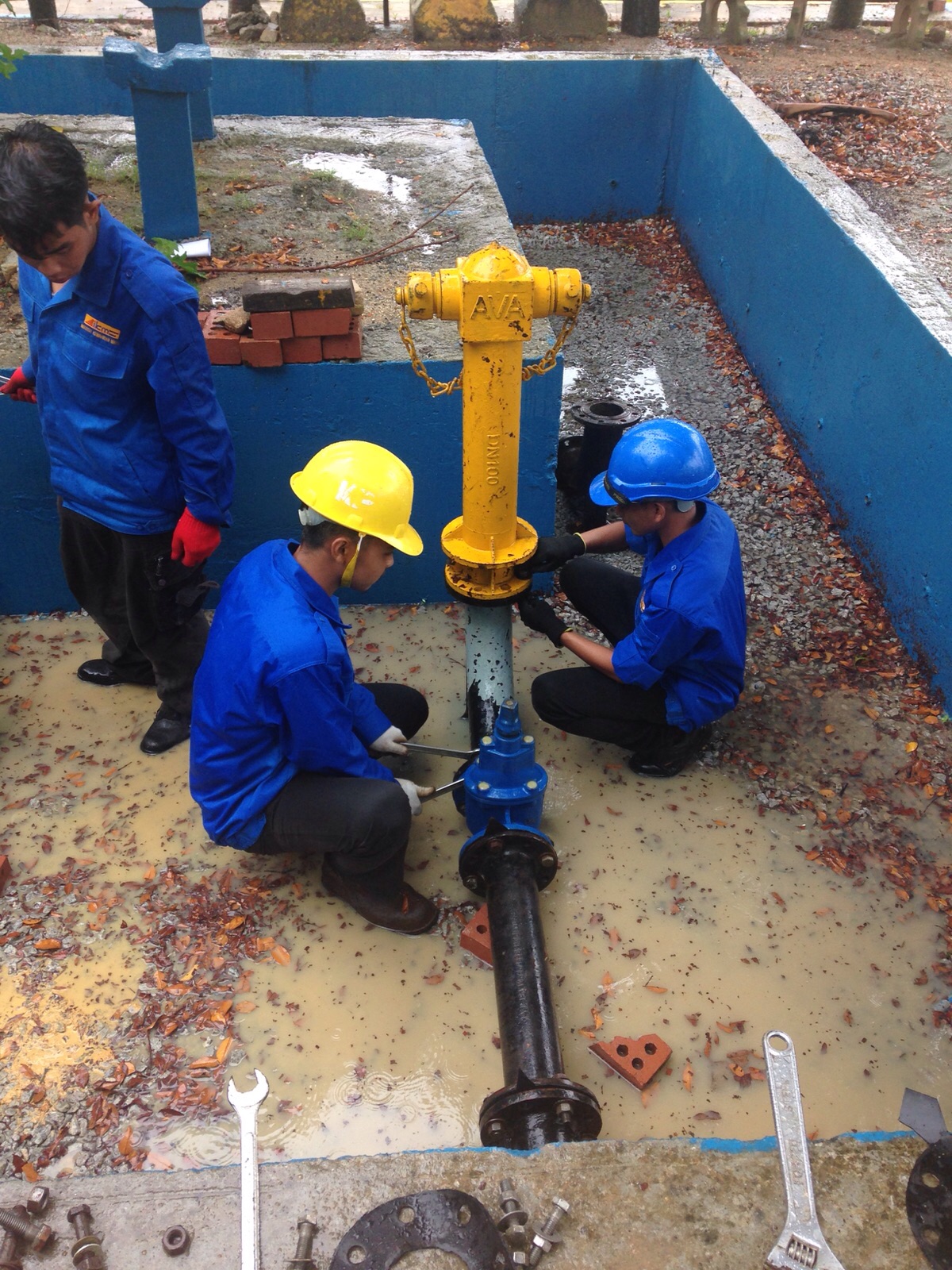 THE BEST OF PLUMBING AT IKM TSYA: External Water Reticulation System