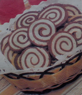 Kue Kering Sweet Roll - Aneka Resep Kue Barat