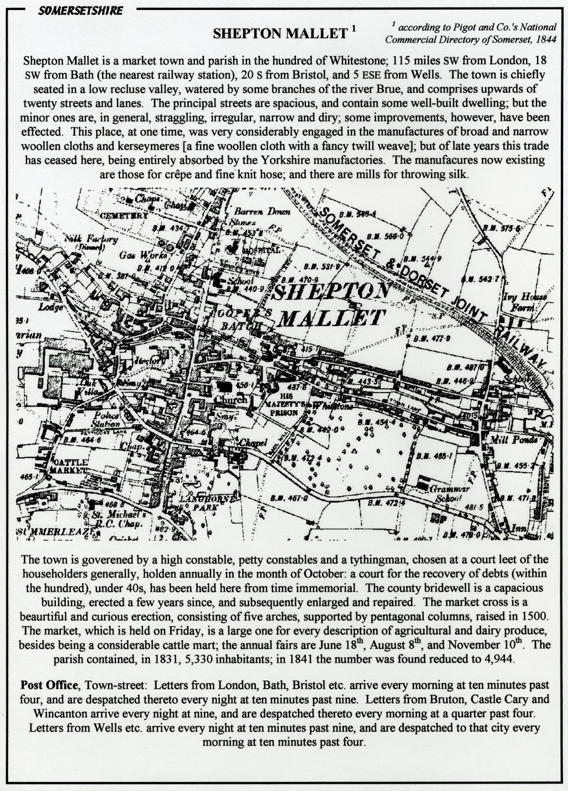 Somerset (& Bristol) Postal History: Shepton Mallet - 1792 & 1793