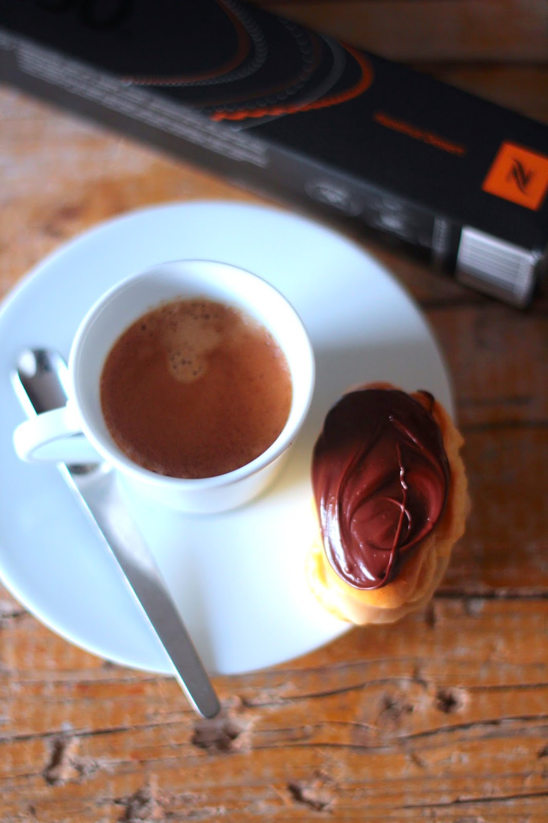 As Minhas Receitas Mini Eclairs Com Creme De Café