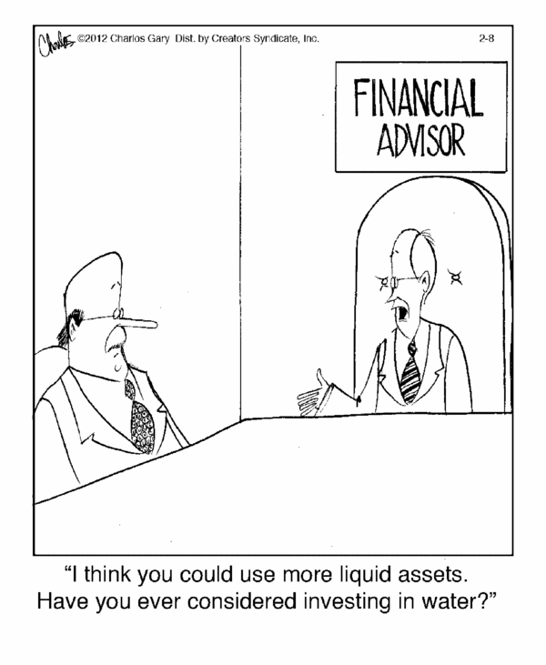 Mayfield's Economics Blog: Cartoon: Financial Advisor