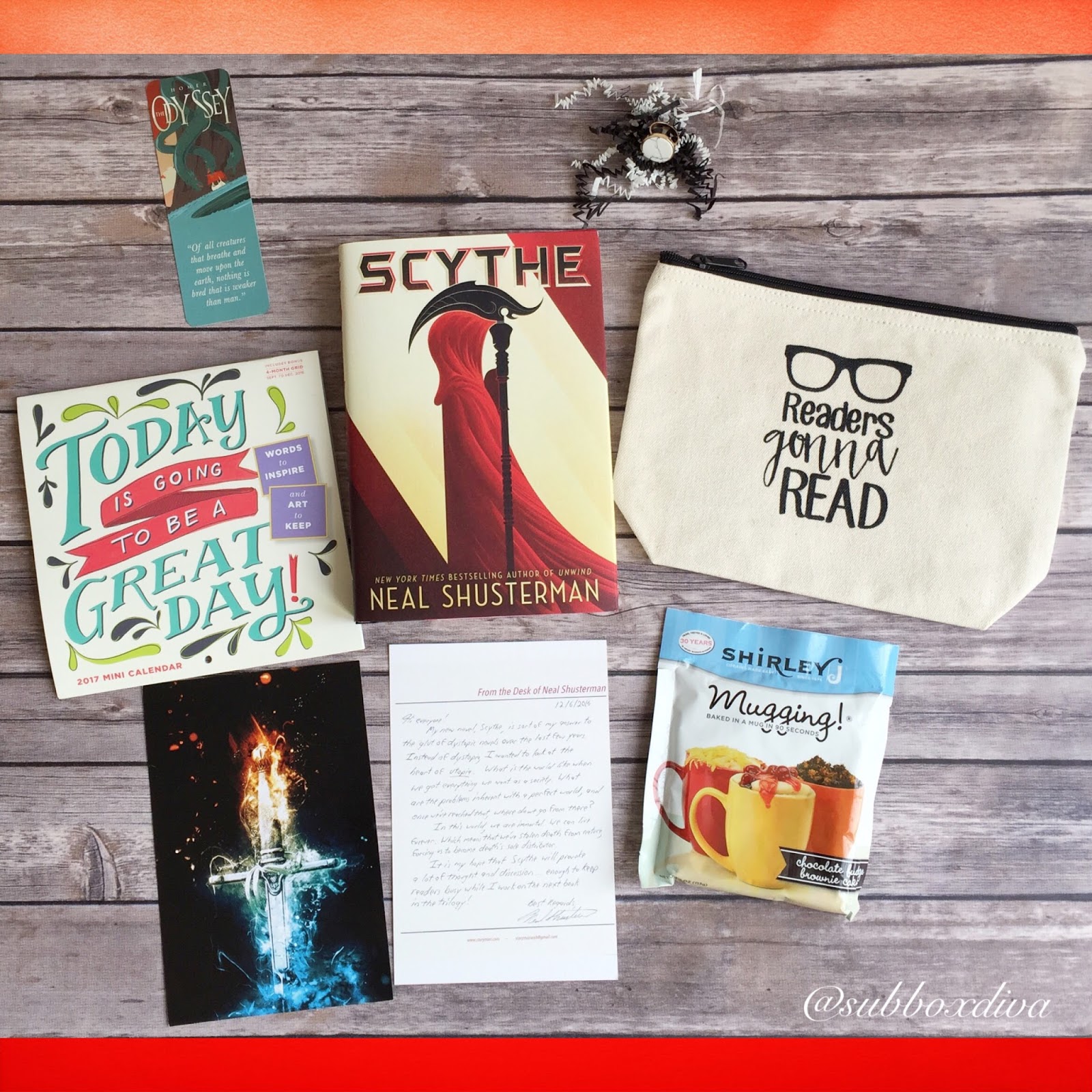 Sub Box Diva: LitJoy Crate, December 2016 Review