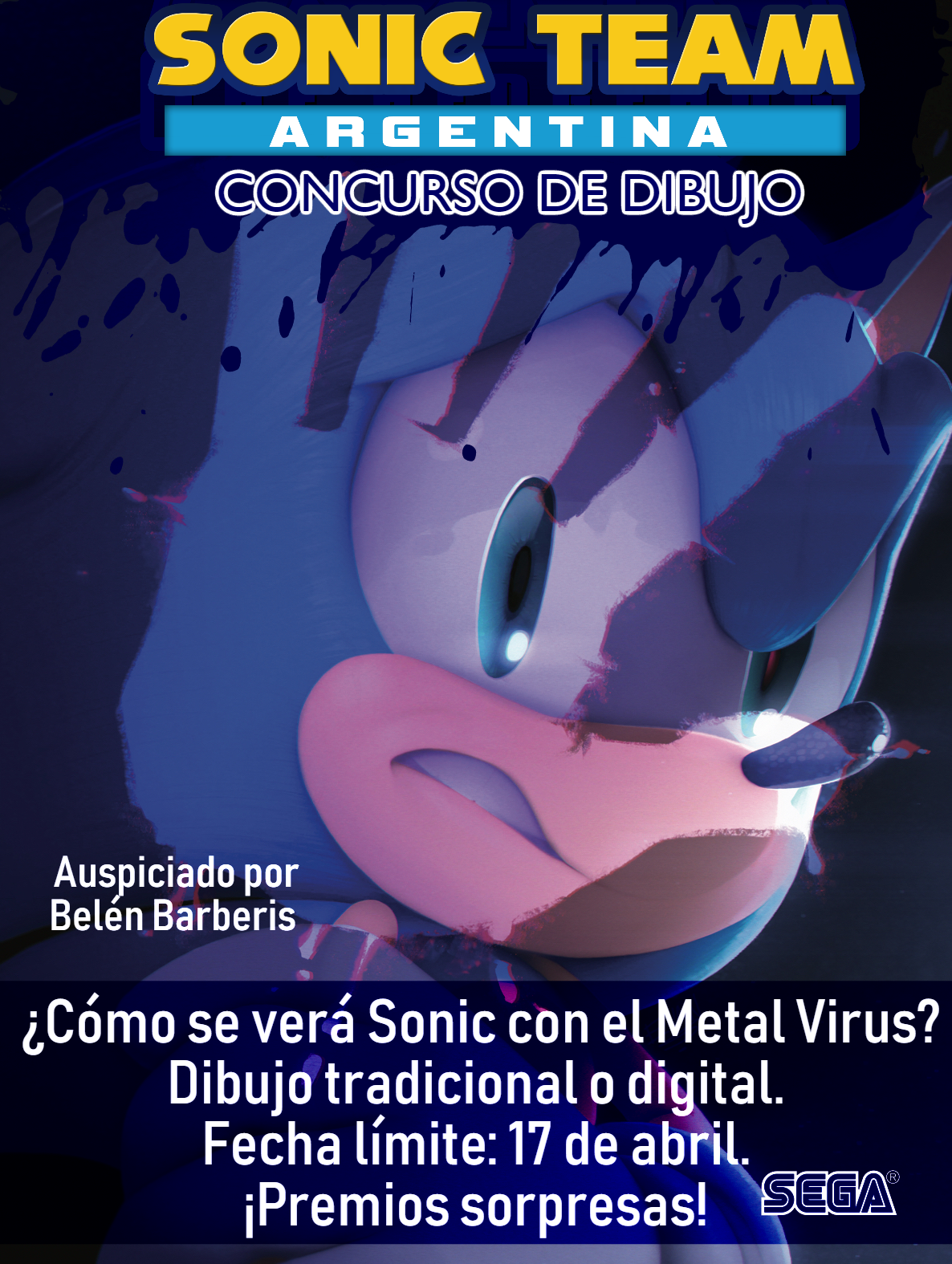 CONCURSO DE DIBUJO: SONIC THE ZOMBOT