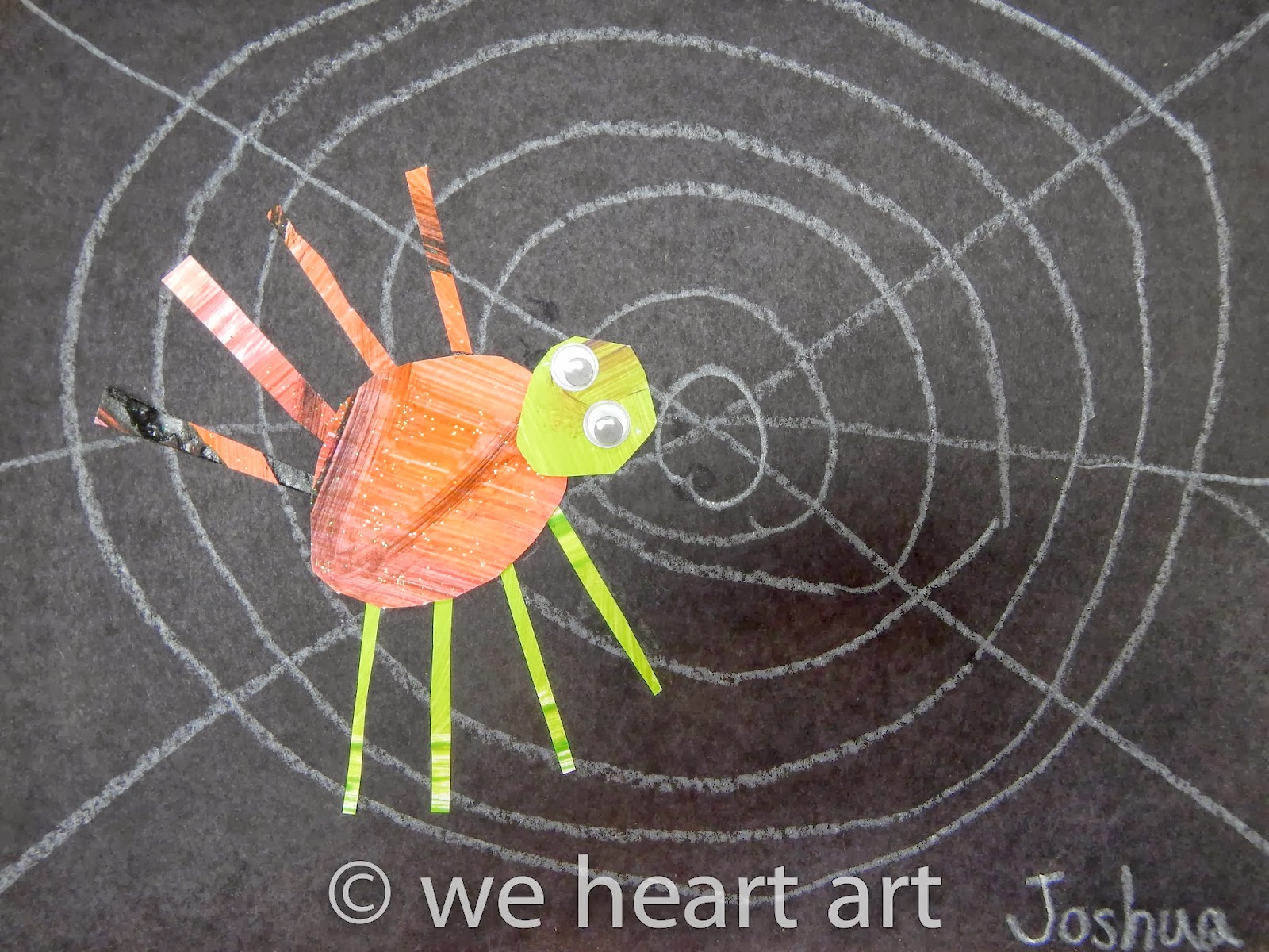 we heart art: very BUSY spiders!