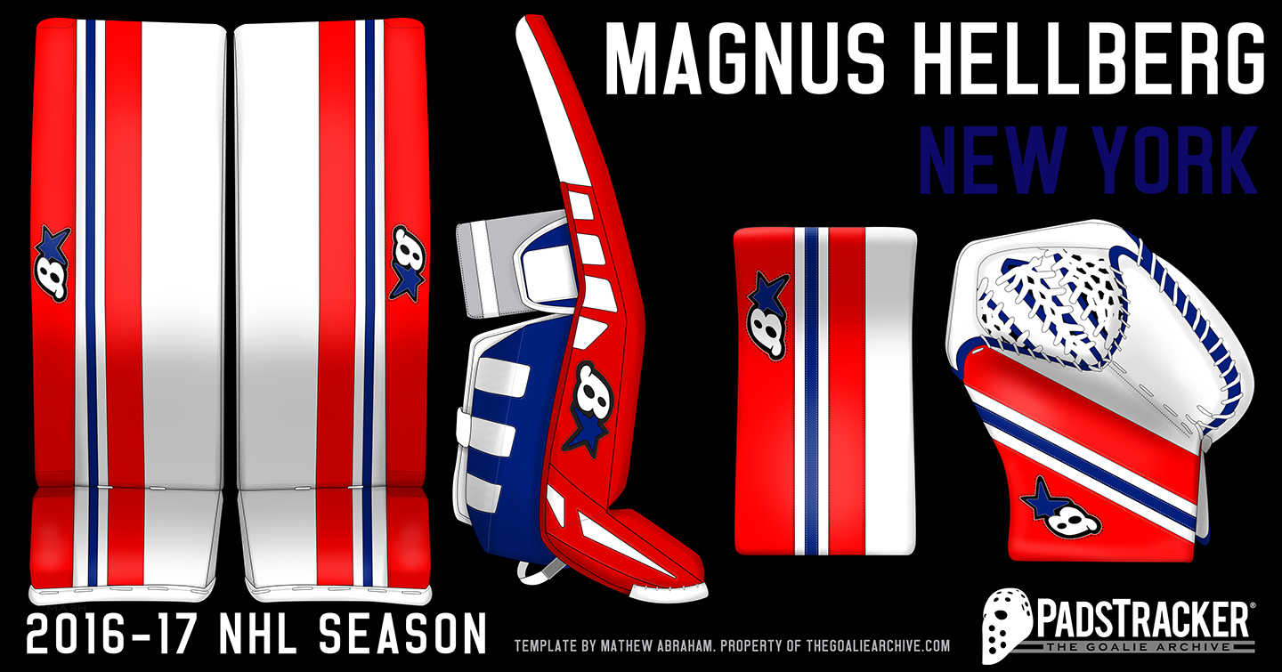 I Love Goalies!: Magnus Hellberg 2016-17 Mask