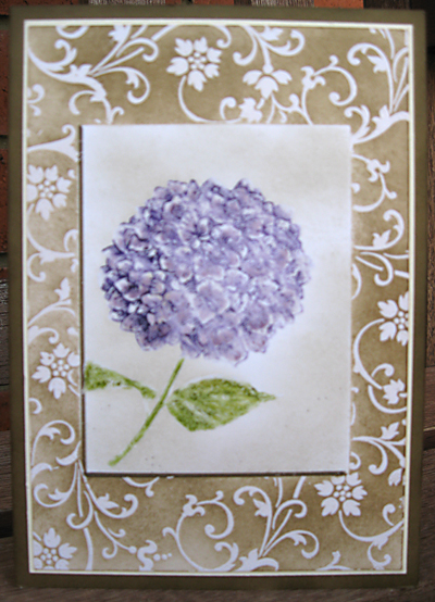 Double Embossed Because I Care - Tina's Creative Studio