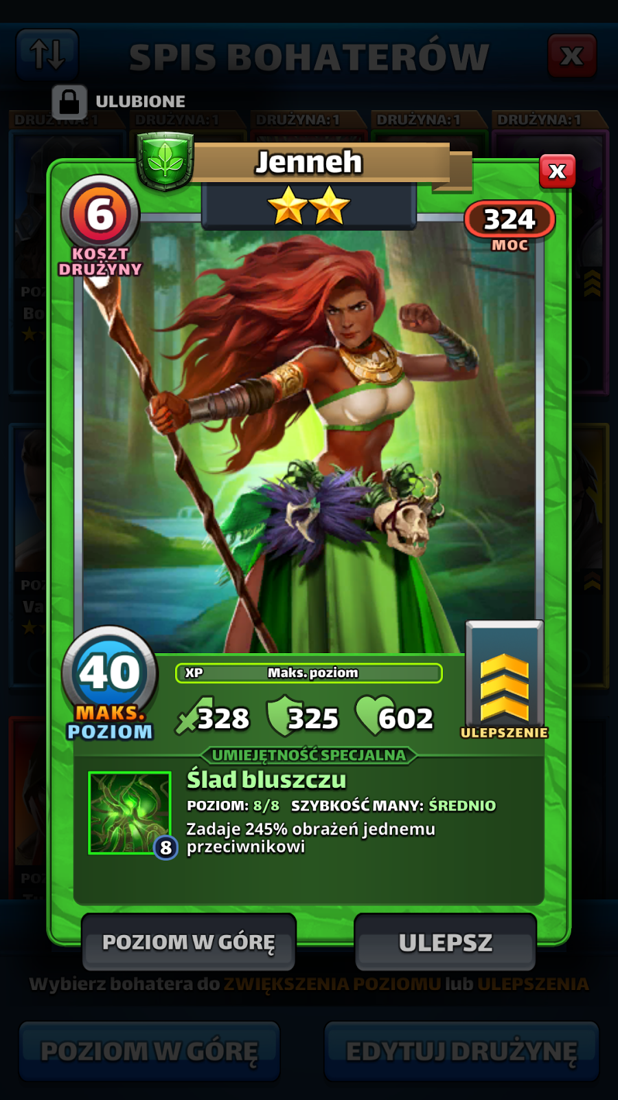 EMPIRES AND PUZZLES PORADNIK PL po grze: JENNEH - Bohater NATURALNY ...