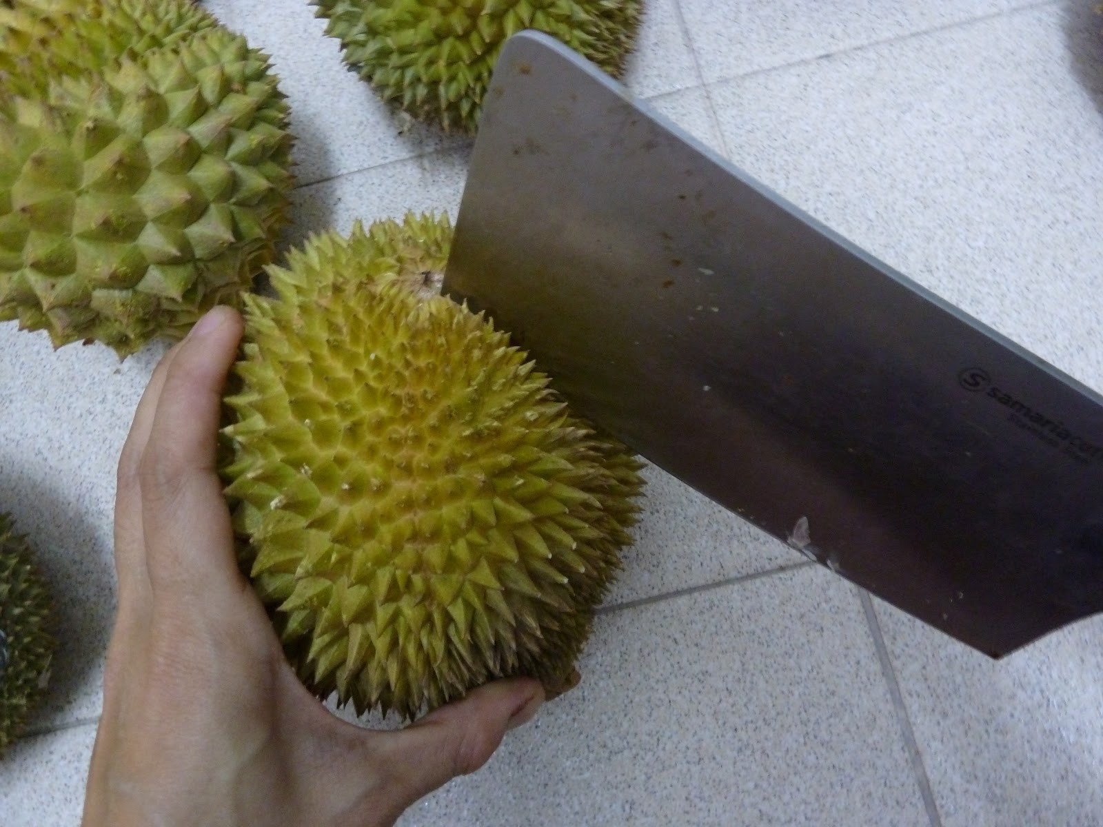 Putting my best foot forward: How to Choose and Open Durian
