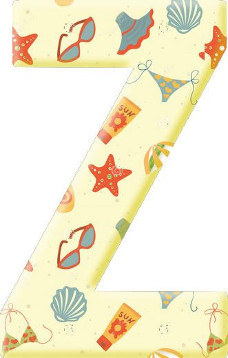 Abecedario de Verano. Summer Alphabet. - Oh my Alfabetos!