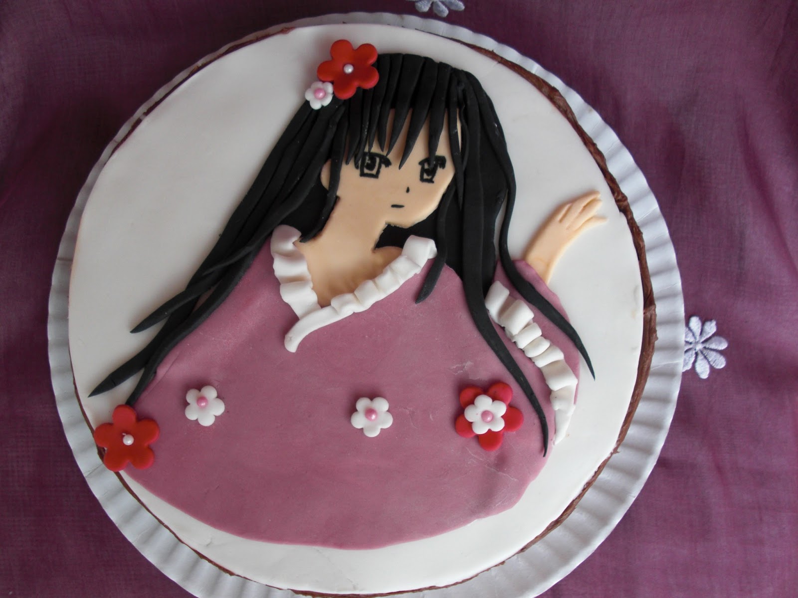 TARTA CHOCOLATE "TOUHOU PROJECT" | Mariquilla's Cakes