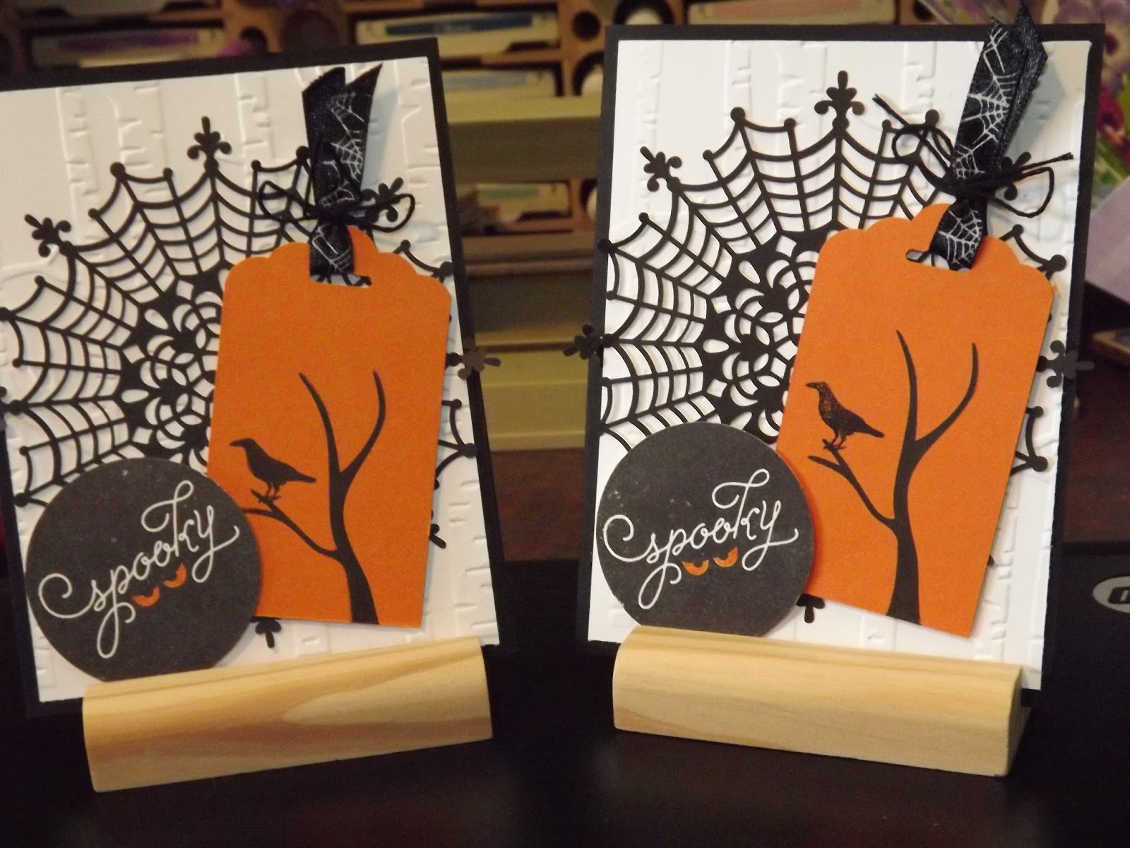 Nanny's Pansy Patch: Spooky Halloween Card