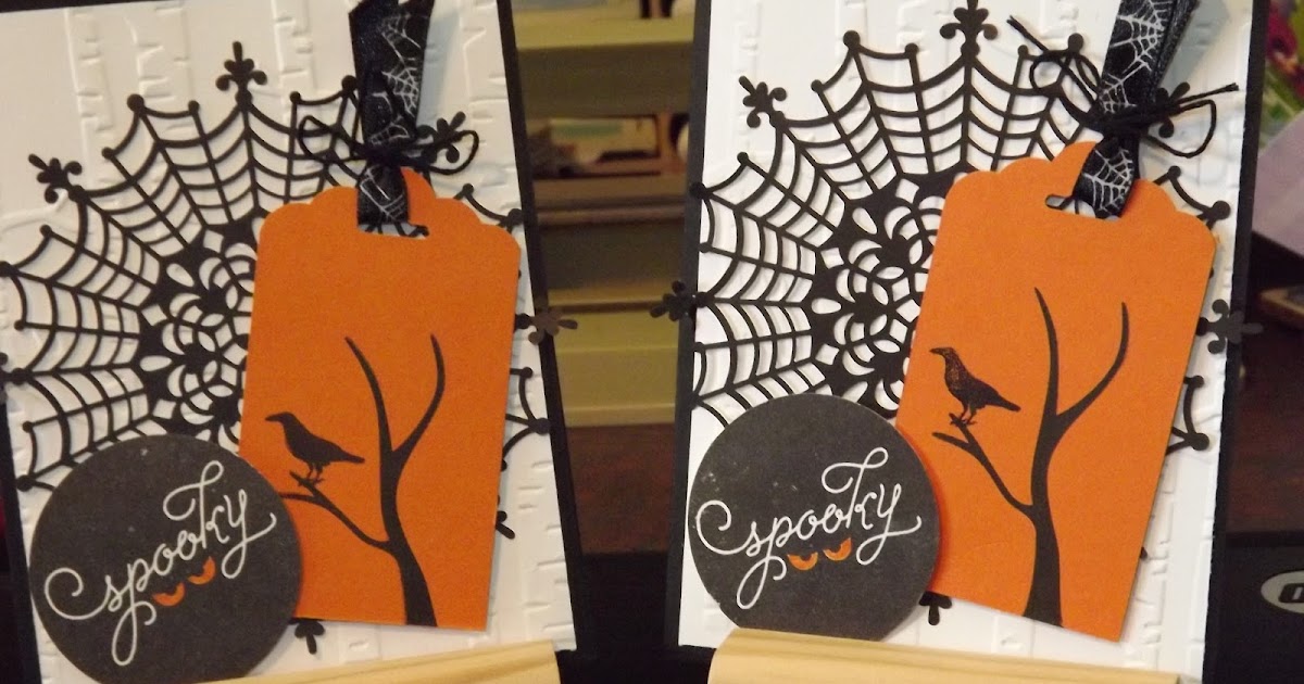 Nanny's Pansy Patch: Spooky Halloween Card