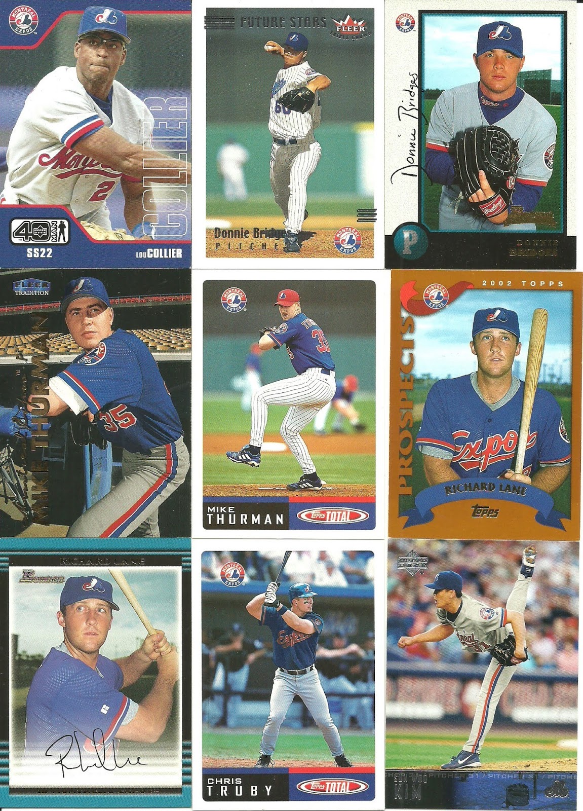 Not Another Baseball Card Blog: One Million Expos: A Second Sample