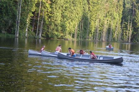 Camp Pigott 2012: Canoe Wars!!!