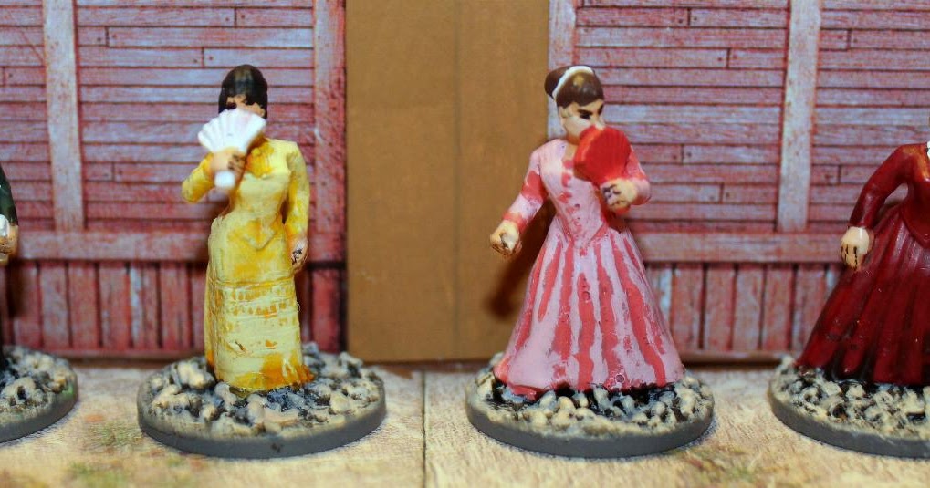 Vampifan's World of the Undead: Wargames Foundry Victorian Ladies