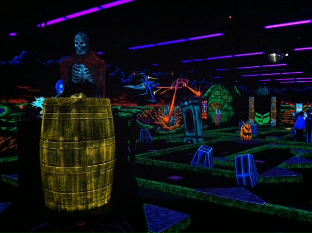 off the stoop: Golfing with Jawbone and monster friends