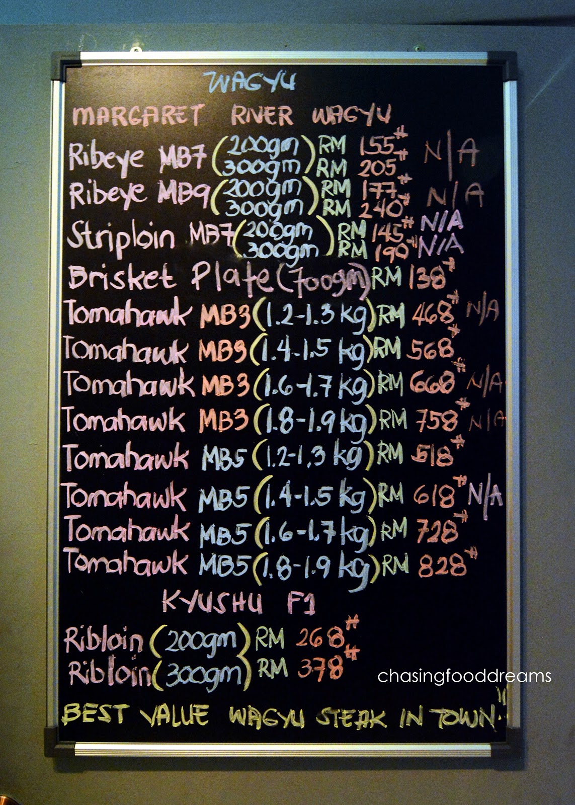 CHASING FOOD DREAMS: Lucky Bo @ Jalan Bangkung