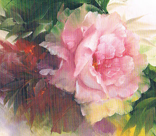 Bob Ross Paintings: Gary Jenkins Tea rose painting class