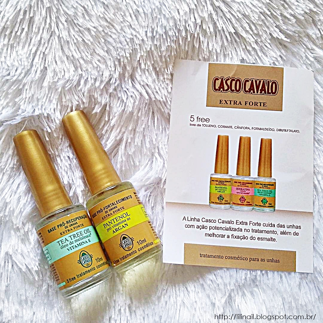 Bases Extra Fortes Casco Cavalo - Marú Cosméticos - Lily's Nail