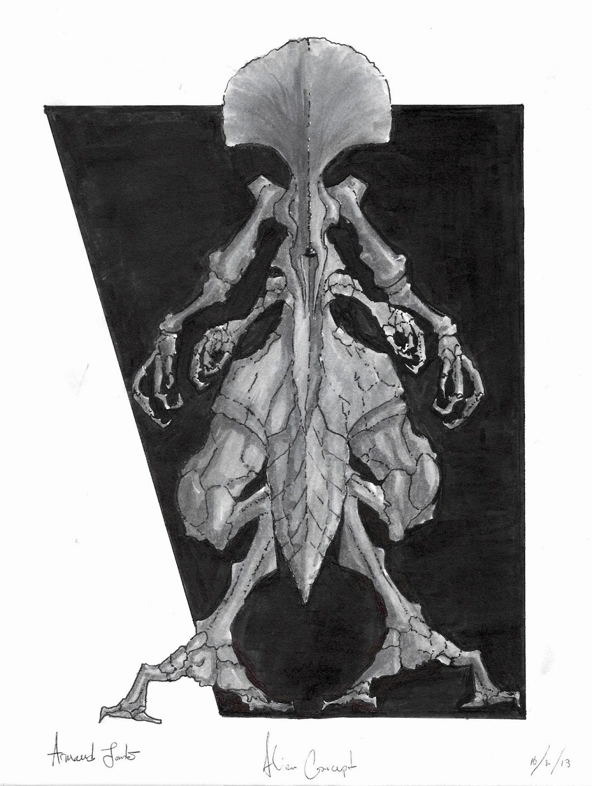 CONCEPT DRAWING FALL: Armand Jonte